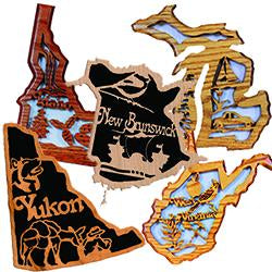 States & Provinces | Scroll Saw Patterns | Wooden Teddy Bear