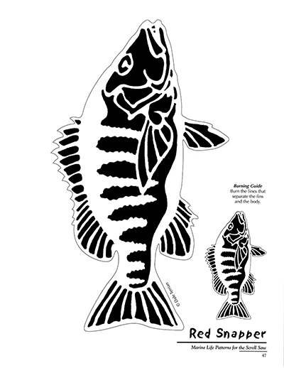 Marine Life Patterns For The Scroll Saw | Fretwork Scroll Saw Pattern ...