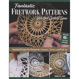 Fantastic Fretwork Patterns | Fretwork Scroll Saw Pattern Book | Wooden ...