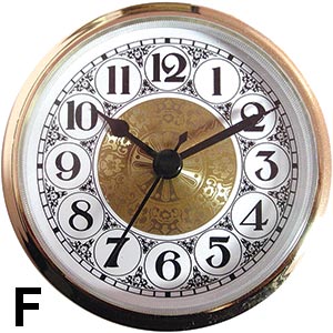 3 1/2" Clock Inserts | The Wooden Teddy Bear - The Wooden Teddy Bear, Inc