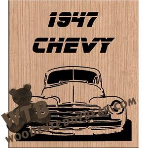 47 Chevy fretwork scroll saw pattern | The Wooden Teddy Bear