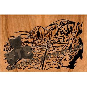 Mountain Trail Fretwork Scroll Saw Pattern | The Wooden Teddy Bear ...