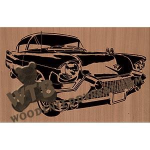 1957 Cadillac advanced fretwork scroll saw pattern | The Wooden Teddy ...