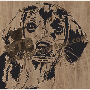 Beagle Puppy - Advanced | Fretwork Scroll Saw Pattern | Wooden Teddy ...