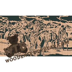 Mountain Men - Advanced | Fretwork Scroll Saw Pattern | Wooden Teddy ...