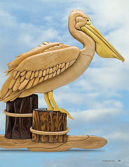 Seaside Intarsia Projects | Fretwork Scroll Saw Pattern | Wooden Teddy ...