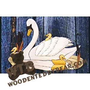 Swan | Fretwork Scroll Saw Pattern | Wooden Teddy Bear - The Wooden ...