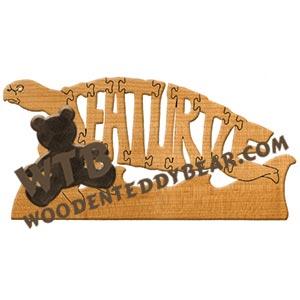 Animals Sea Turtle fretwork scroll saw pattern | The Wooden Teddy Bear ...