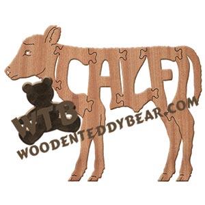 Cows Calf scroll fretwork saw pattern | The Wooden Teddy Bear - The ...