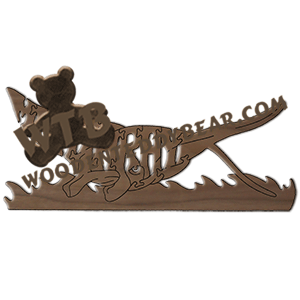 Manta Ray | Fretwork Scroll Saw Pattern | Wooden Teddy Bear