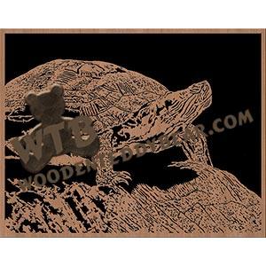Lake Turtle fretwork scroll saw pattern The Wooden Teddy Bear - The ...