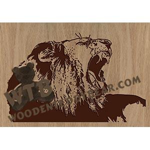 Leo (Lion) fretwork scroll saw pattern The Wooden Teddy Bear - The ...