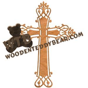 Cross #1 fretwork scroll saw pattern |The Wooden Teddy Bear - The ...