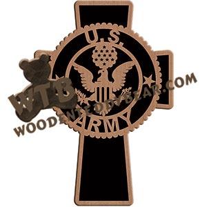 US Army Cross fretwork scroll saw pattern |The Wooden Teddy Bear - The ...