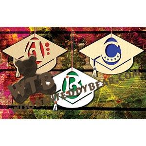 Graduation Letter Ornaments fretwork scroll saw pattern |The Wooden ...