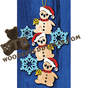 Penguin Stack | Fretwork Scroll Saw Pattern | Wooden Teddy Bear - The ...