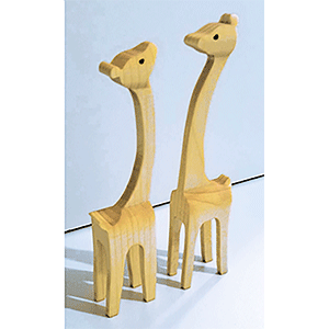 Compound Cut Giraffe Pair | Fretwork Scroll Saw Pattern | Wooden Teddy ...