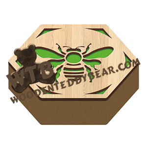 Bee Box | Fretwork Scroll Saw Pattern | Wooden Teddy Bear - The Wooden ...