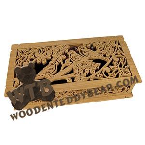 Springtime Songbird Box fretwork scroll saw pattern | The Wooden Teddy Bear - The Wooden Teddy ...