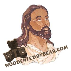Christ Intarsia scroll saw pattern | The Wooden Teddy Bear - The Wooden ...