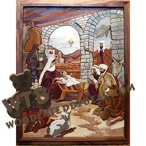 Religious Intarsia | Scroll Saw Patterns | Wooden Teddy Bear - The ...