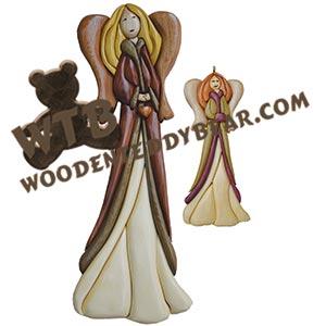 Religious Intarsia | Scroll Saw Patterns | Wooden Teddy Bear