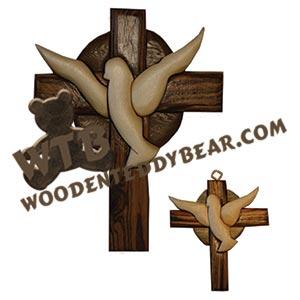 Religious Intarsia | Scroll Saw Patterns | Wooden Teddy Bear