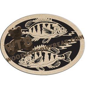 Sunfish fretwork scroll saw pattern | The Wooden Teddy Bear